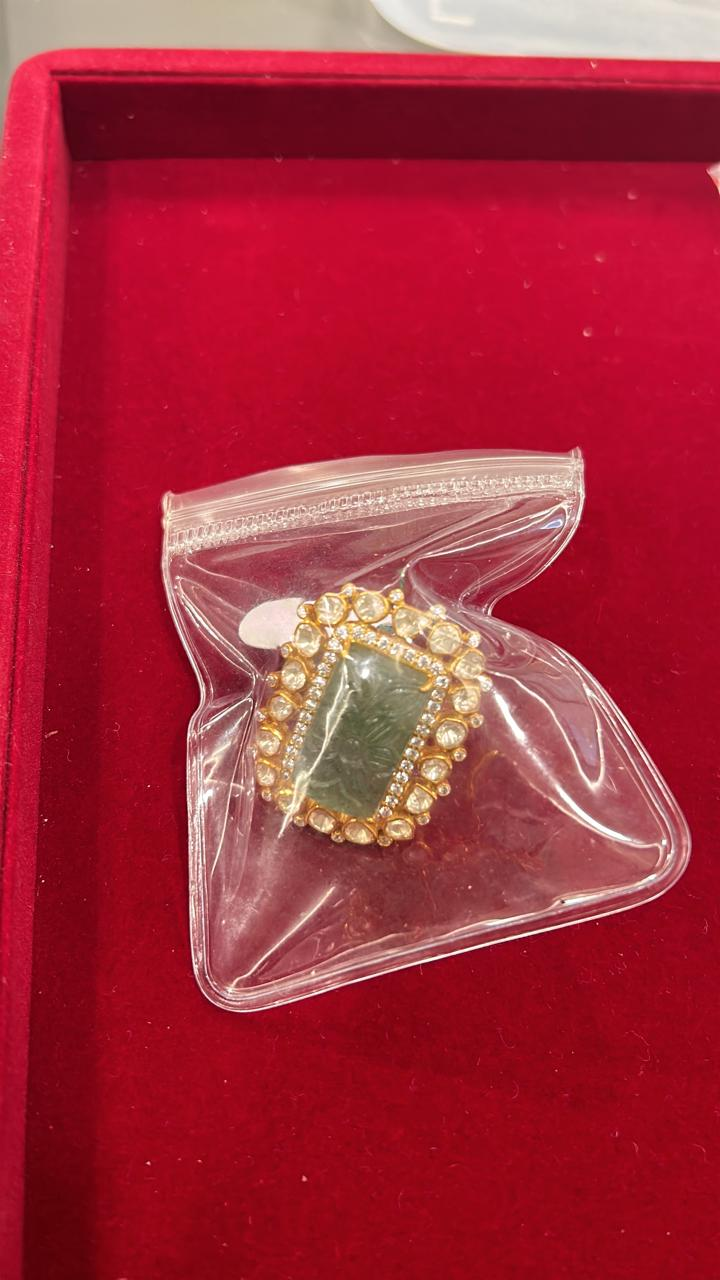 Amina Ring - Sterling Silver with 18K Gold Plating – Karegar