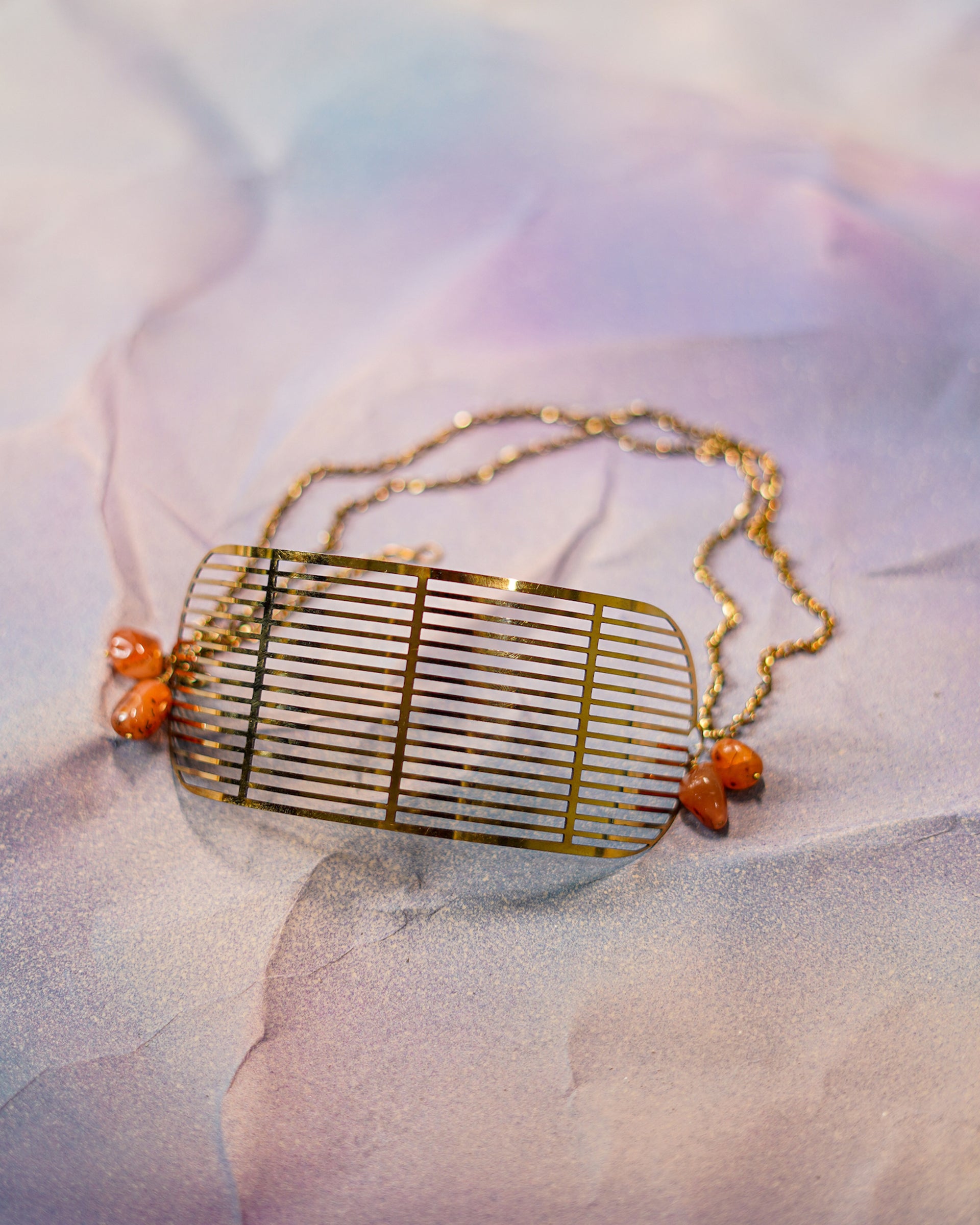 Handmade Gold Beam - Multifunctional Androgynous Accessory – Karegar